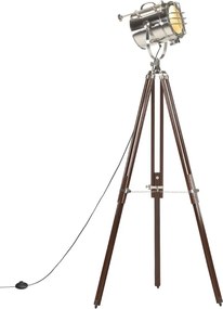 vidaXL Stojací lampa na stativu masivní mangovníkové dřevo 180 cm [286203]