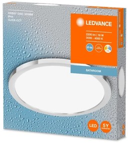 Ledvance - LED Koupelnové stropní svítidlo DISC LED/18W/230V 3000/4000K IP44