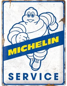 Postershop Plechová cedule: Michelin - Service - 40x30 cm