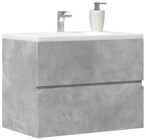 Koupelnová skříňka betonově šedá 60x38,5x45 cm kompozitní dřevo