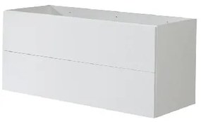 Mereo Aira - Umyvadlová skříňka 1208x528x465 mm, 2 zásuvky, bílá CN713S