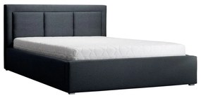 Čalouněná postel s rolovatelným roštem Koay, Rozměr postele: 200x200, Potah: Malmo 13 380