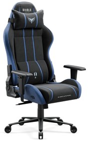 Herní židle látková Diablo X-One 2.0 Night Blue, Normal Size