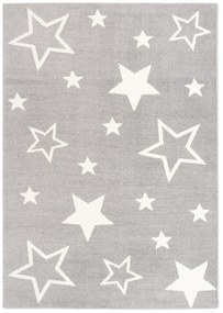 OCI teppiche Dětský kusový koberec KIDDY STAR 640, Šedá Rozměr koberce: 140 x 200 cm