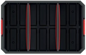 Dílenský box MODIXX II 52 x 32,9 x 21 cm černo-červený