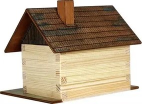 Walachia Dřevěná slepovací stavebnice Chaloupka / od 8 let / 64 dílů /