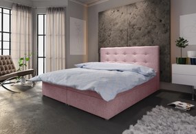 Čalouněná postel FADO 1 + rošt + matrace + topper, 160x200, cosmic14