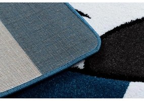 Dětský kusový koberec Pejsek modrý 200x290cm
