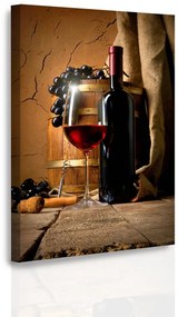 Malvis ® Obraz - Víno Velikost: 40x60 cm