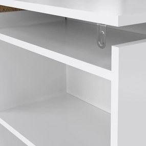 FALCO Čelo postele Simplicity 135 bílý lesk