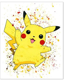 Obraz s motivem Pokémon - 4 rozměry Rozměr: 13x18 cm, Varianta: Pikachu