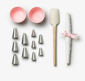 Cukrářská sada na zdobení počet nástavců 10 ks The Essentials Cupcake Tools – Printworks