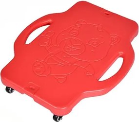 MERCO Surf Scooter board červená / 50 x 11 x 58 cm / plast / od 3 let