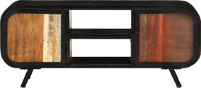 TV stolek 110 x 30 x 45 cm masivní recyklované dřevo 328413