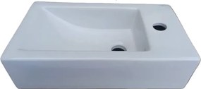 Keramické umývátko Nancy 45 cm bílé