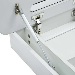LED koupelnová skříňka se zrcadlem 80 x 9,5 x 55 cm 285120