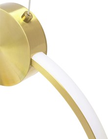 Toolight Toolight, LED stropní svítidlo 40cm 17W 4000K APP1396-CP, zlatá lesklá, OSW-00954