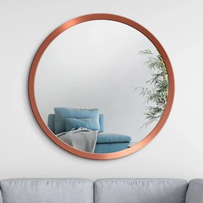 Zrcadlo Balde Copper Rozměr: ø 105 cm