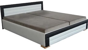 Manželská postel 160 cm Janette (se 7-zónovou matrací lux). 774195
