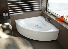 Essente ExclusiveLine BERNO 140x140 rohová symetrická hydromasážní 140 × 140 cm HYDROMASÁŽNÍ SYSTÉM: BASE