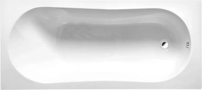Aqualine Aqualine, JIZERA vana 150x70x39cm bez nožiček, bílá, G1570