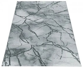 Vopi | Kusový koberec Naxos 3815 silver - 80 x 250 cm