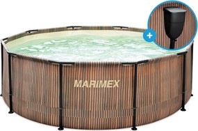 Marimex | Bazén Marimex Florida 3,05x0,91 m se zabudovaným skimmerem - motiv TEAK | 10340284