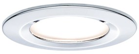 Paulmann 93499 LED Coin Nova round, set kulatých bodovek v chromové úpravě, LED 3x6,5W 2700K tříkrokové stmívání, prům. 7,8cm
