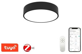 Immax NEO 07201L-LED Stmívatelné stropní svítidlo RONDATE 28W/230V černá Tuya+DO