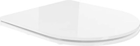 Mexen Mexen, slim WC sedátko s pomalým zavíráním, duroplast, bílá lesklá, 39224000