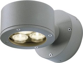 LA 230355 Venkovní svítidlo SITRA nástěnná antracit 230V GX53 9W IP44 - BIG WHITE (SLV)