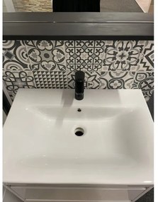 Kingsbath / Lavedo Luton Otto II. 65 White koupelnová skříňka s umyvadlem