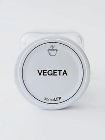 Samolepka na kořenky VEGETA průhledná 5 cm tučné písmo