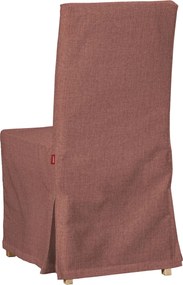 Potah na židli IKEA  Henriksdal, dlouhý barva hnědá látka pletený vzor