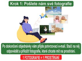 PokojovaDekorace.cz, Prostírání s vaší fotografií - 999, 43x30cm