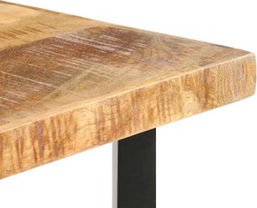 Barový stůl 120 x 58 x 107 cm hrubé mangovníkové dřevo 286611