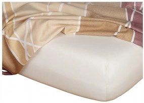 Dadka Jersey prostěradlo banán A  Jersey prostěradlo banán 180x200x20 cm