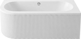 Rea Orion Stripe, Akrylová rohová vana, pravá, 170cm, REA-W0076