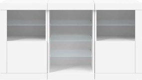 Příborník s LED osvětlením bílý 123 x 37 x 67 cm 3209079
