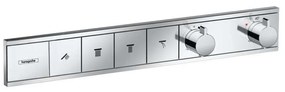 Hansgrohe RainSelect - Baterie pod omítku pro 4 spotřebiče, chrom 15382000