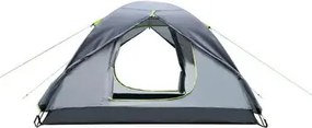 NILS Camp NC6004 Explorer šedý / Kempingový stan / pro 3 osoby / 110 x