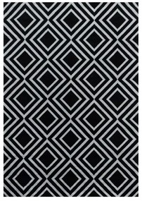Kusový koberec Costa 3525 black 140 x 200 cm