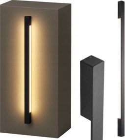 Nástěnná Led lampa vnitřní venkovní, moderní, 100 cm, velmi teplá