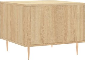 vidaXL Konferenční stolek 50 x 50 x 40 cm kompozitní dřevo [829370] Barva: kouřový dub