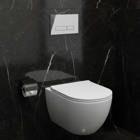 Tlačítko k WC podomítkovým systémům REA HD K011A-Q, chrom