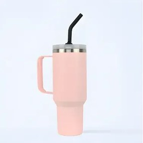Runbott Cotton Candy / Termohrnek s brčkem / 1100 ml / vakuová izolace