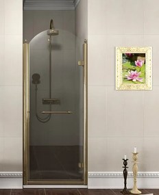 GELCO s.r.o. Sprchové dveře jednodílné pravé GQ1390RC čiré sklo
