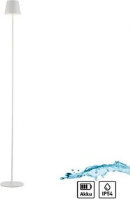LD 19252-16 LED bateriové svítidlo bílé, stojací a stolní lampa, dotykový stmívač, IP54 pro venkovní použití 3000K - JUST LIGHT