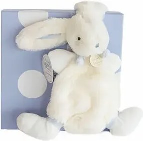 Doudou Dárková sada - Plyšový králíček modrý 26 cm / od 0 let