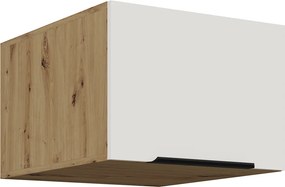 ARIA az | horní skříňka 50 NAGU-36 1F výklopná | 50 cm | HLUBOKÁ | ANTI FINGERPRINT povrch | artisan/bílá